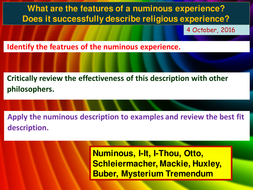 Numinous | Teaching Resources