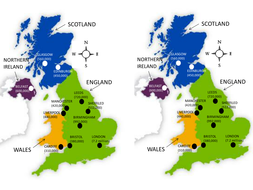 UK population distribution, New Urban Unit, AQA GCSE Geography ...