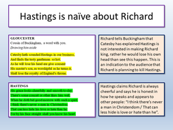 Richard III Act 3 Scene 4 | Teaching Resources