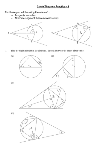 Sequence of 3 lessons on Circle Theorems with resources | Teaching ... Sequence of 3 lessons on Circle Theorems with resources | Teaching ...