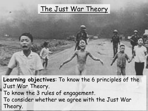Just War Theory | Teaching Resources
