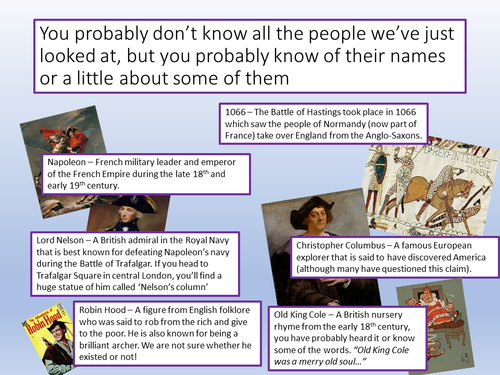 Checking Out Me History | Teaching Resources