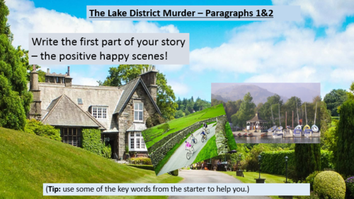 The Lake District Murders – Creative Writing Lesson + Murder Mystery ...