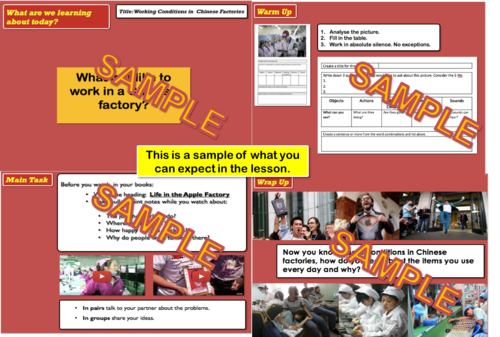 Chinese Factories: Working Conditions - Geography of China 6 | Teaching ... Chinese Factories: Working Conditions - Geography of China 6 | Teaching ...