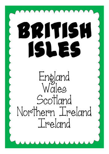 IRELAND TEACHING RESOURCES - GEOGRAPHY COUNTRY EIRE REPUBLIC EUROPE KEY ...