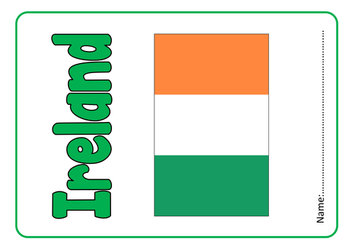 IRELAND TEACHING RESOURCES - GEOGRAPHY COUNTRY EIRE REPUBLIC EUROPE KEY ...