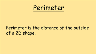 Perimeter powerpoint | Teaching Resources