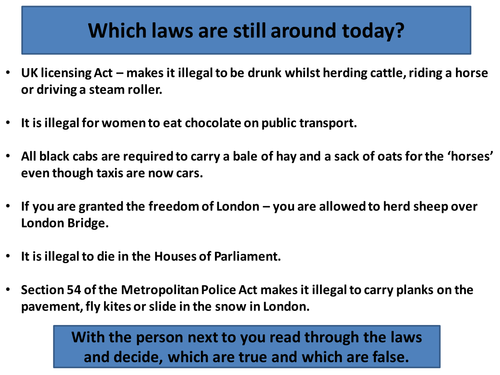 Edexcel History 9-1 Intro to Crime and Punishment | Teaching Resources