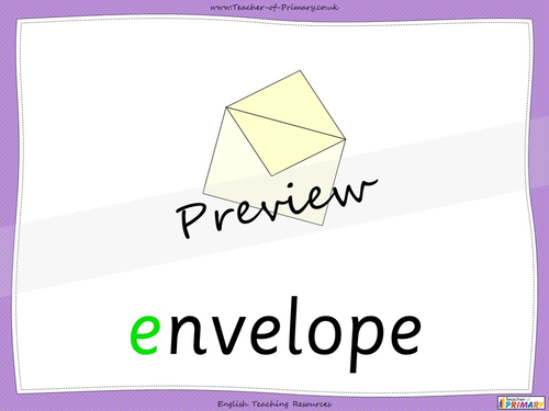 The Letter 'e' - EYFS | Teaching Resources