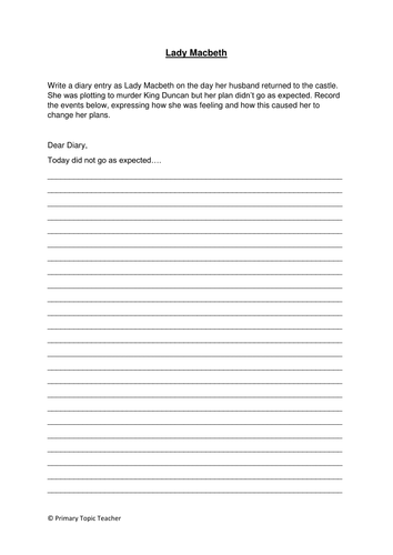 Shakespeare: Macbeth Activity Pack for KS2 | Teaching Resources