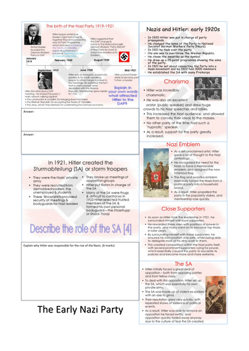 GCSE Modern World Revision resources | Teaching Resources
