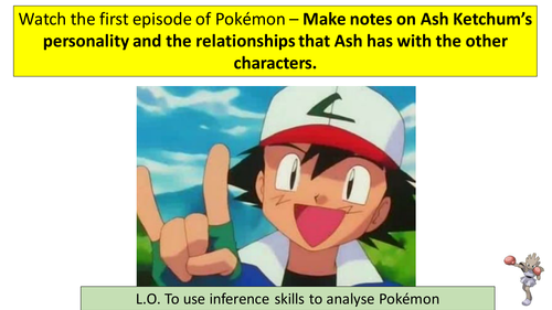 Pokemon Inference and Comprehension | Teaching Resources
