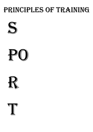 AQA GCSE PE 2016 specification - Physical training worksheets ...