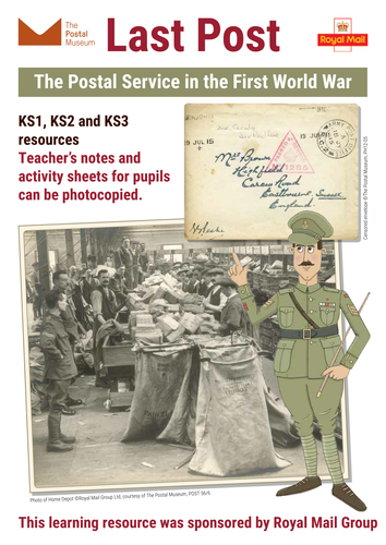 Last Post: The Postal Service in the First World War (KS1/2/3 ...