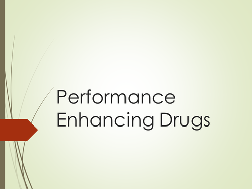 AQA GCSE PE 2016 specification - Performance enhancing drugs | Teaching ...