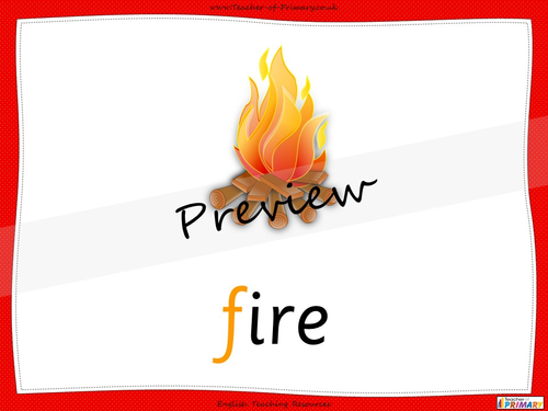 The Letter 'f' - EYFS | Teaching Resources