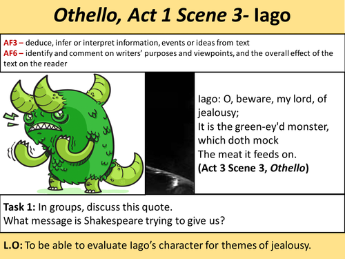 Othello scheme of work | Teaching Resources