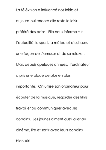 TRANSLATION - Guide to translating from French to English - Skills ...