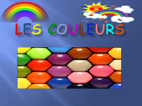 Les couleurs | Teaching Resources