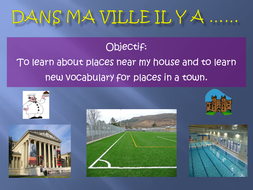 Dans ma ville il y a.... | Teaching Resources