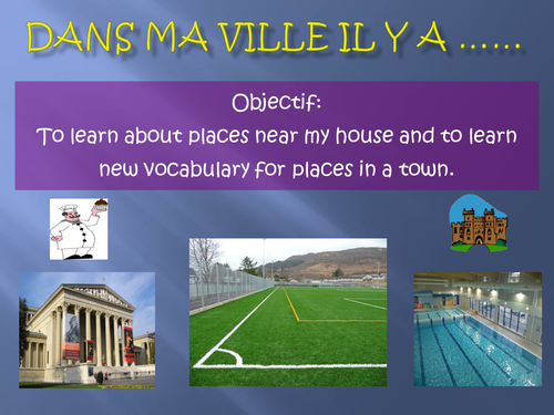 Dans ma ville il y a.... | Teaching Resources