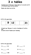Times Table Mastery Check | Teaching Resources