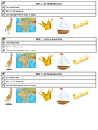 Zeraffa Giraffa predictions worksheet | Teaching Resources