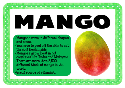 FRUIT VEGETABLES VITAMINS TEACHING RESOURCES KS2-4 FOOD TECHNOLOGY ...