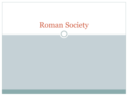 Roman Republic Government and Society | Teaching Resources