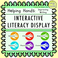Interactive Literacy Display & Writing Help Cards: Improving Writing ...