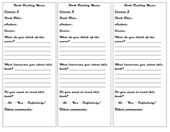 KS2 Literacy: Book Tasting by CreativeClass13 - Teaching Resources - Tes