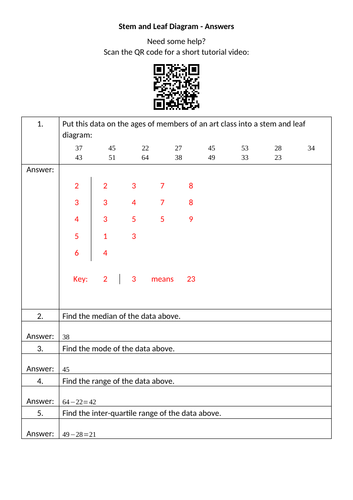 Catch Up Questions - Data - Editable | Teaching Resources