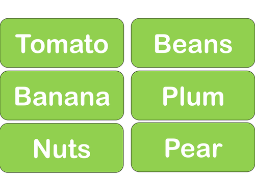 FRUIT & VEG ROLE PLAY SHOP TEACHING RESOURCES EYFS KS1 FOOD HEALTHY ...