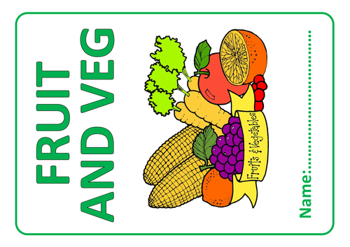 FRUIT & VEG ROLE PLAY SHOP TEACHING RESOURCES EYFS KS1 FOOD HEALTHY ...