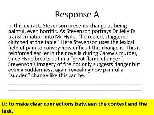 Dr Jekyll and Mr Hyde - AQA New Spec - Chapter 9: Context | Teaching ...