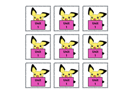 Pokémon Place Value Cards Hundreds Tens and Units | Teaching Resources