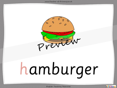 The Letter 'h' - EYFS | Teaching Resources