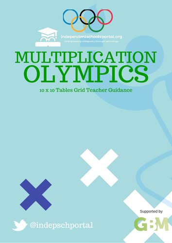 Multiplication Olympics - Daily Training for Multiplication Olympians ...