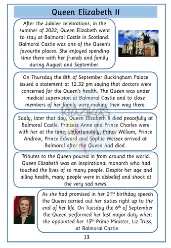 Queen Elizabeth II | Teaching Resources