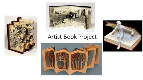 Artist/Altered Book Intro and starter | Teaching Resources