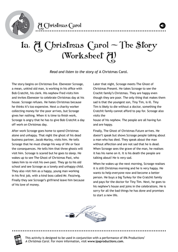 A Christmas Carol Detailed Lesson by Lesson Scheme of Work | Teaching ...