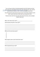 KS3 - Create your Own Olympic Sport PE Lesson | Teaching Resources