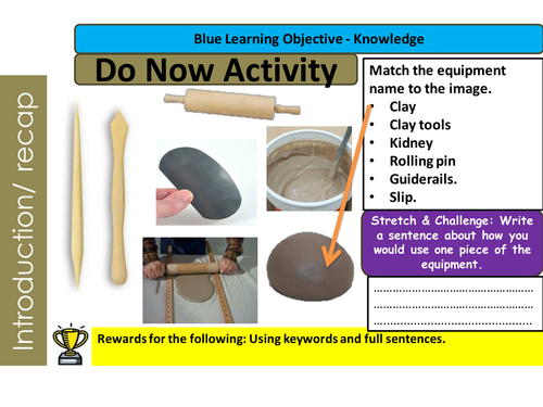 Working with Clay Lesson | Teaching Resources