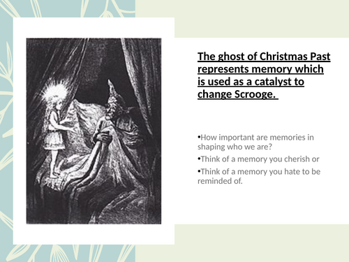 Ghosts Grade 9 Analysis in A Christmas Carol | Teaching Resources