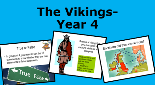 The Vikings- Year 4 | Teaching Resources
