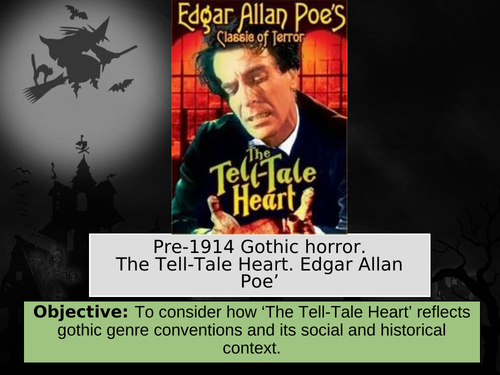 Gothic reading and writing SOW- includes The Monkey's Paw, The Tell ...