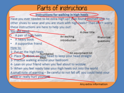 Writing Instructions Complete Lesson – The Boy in the Dress | Teaching ...