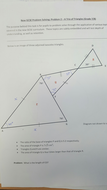 New GCSE Problem Solving: Problem 2 - A Trio of Triangles (Grade 7/8 ...