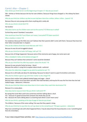 A complete half term's guided reading pack - Historical Fiction ...