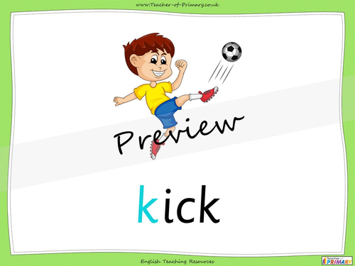The Letter 'k' - EYFS | Teaching Resources